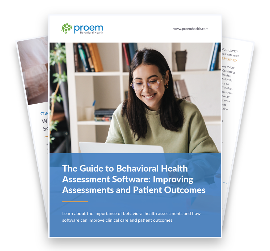 eBook: The Guide to Behavioral Health Assessment Software | Proem